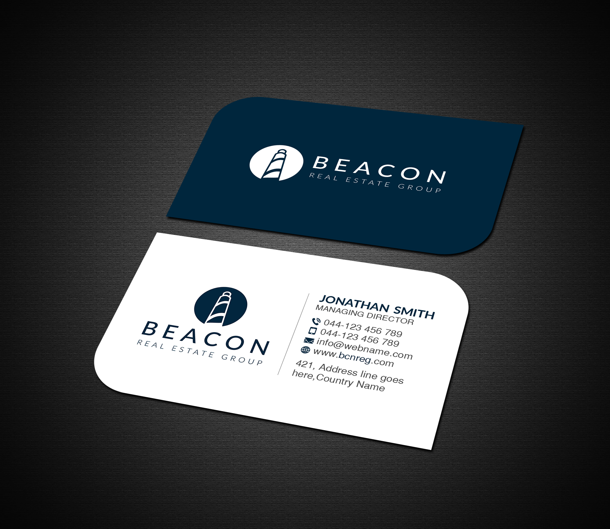 Professional, Serious, Investment Banking Business Card Design for a ...