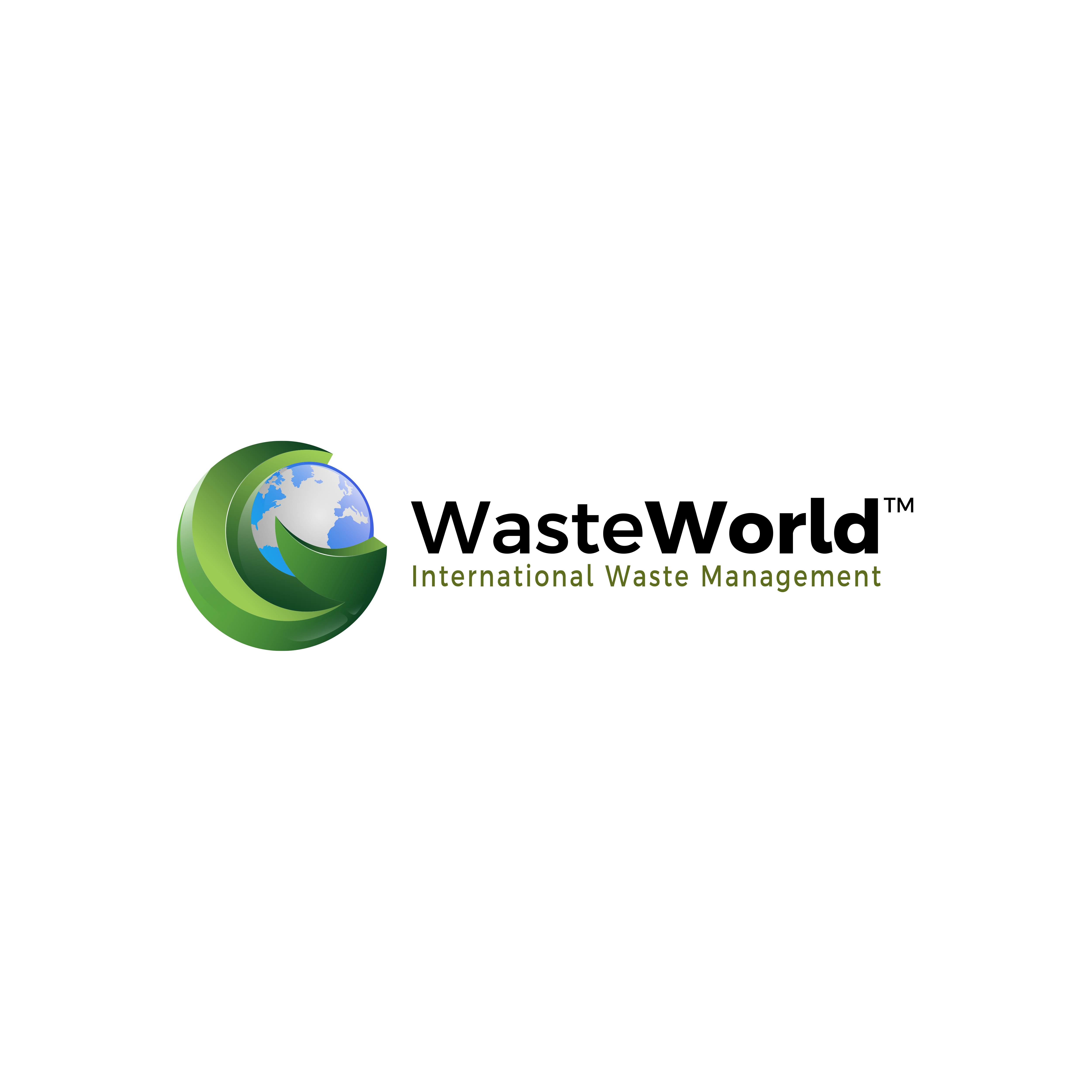 Logo Design for Logo: WasteWorld / Tag Line: International Waste ...
