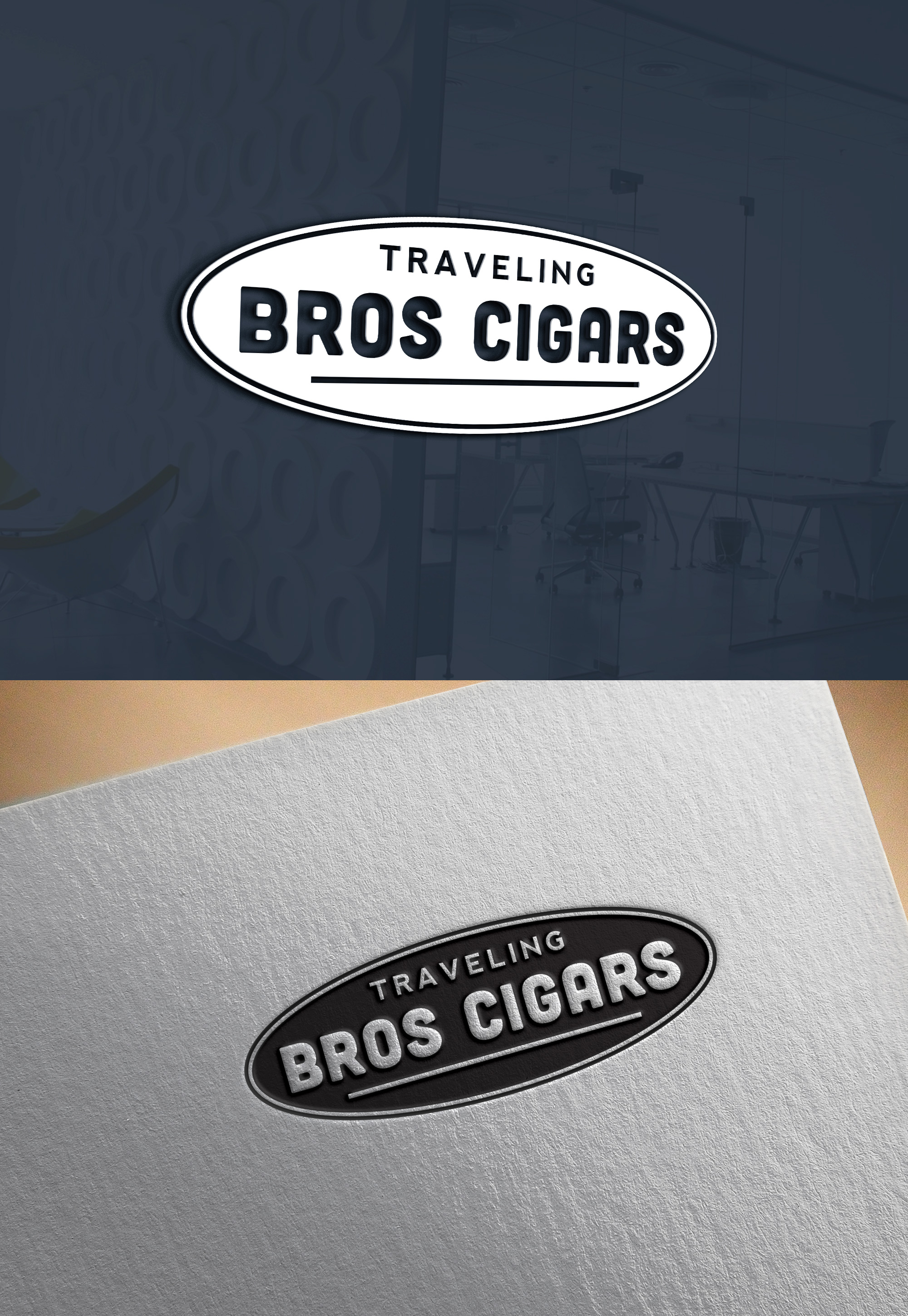 Logo Design for Traveling Bros Cigars by Jack 53 | Design #25121308