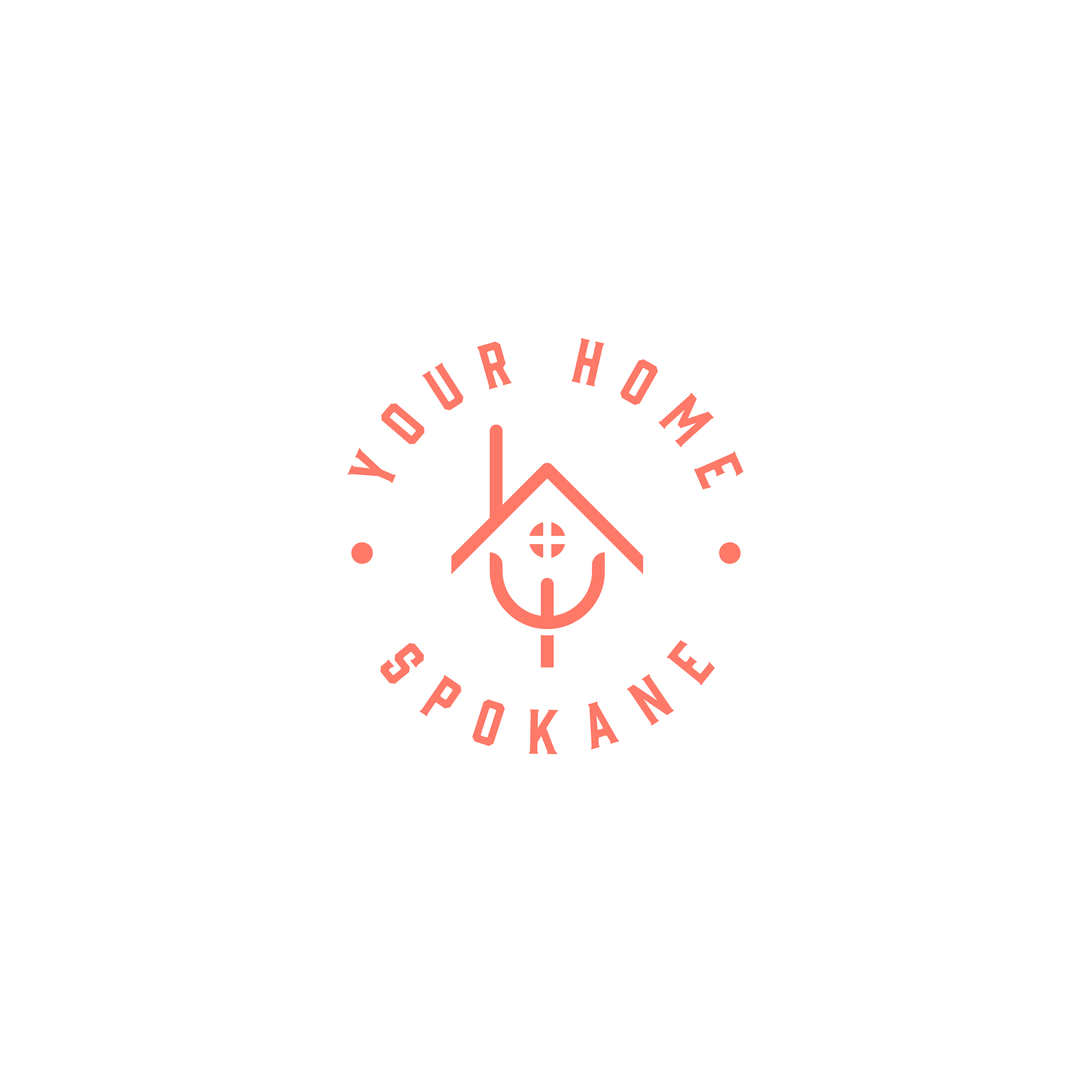 Bold, Serious, Real Estate Agent Logo Design for Your Home Spokane by ...