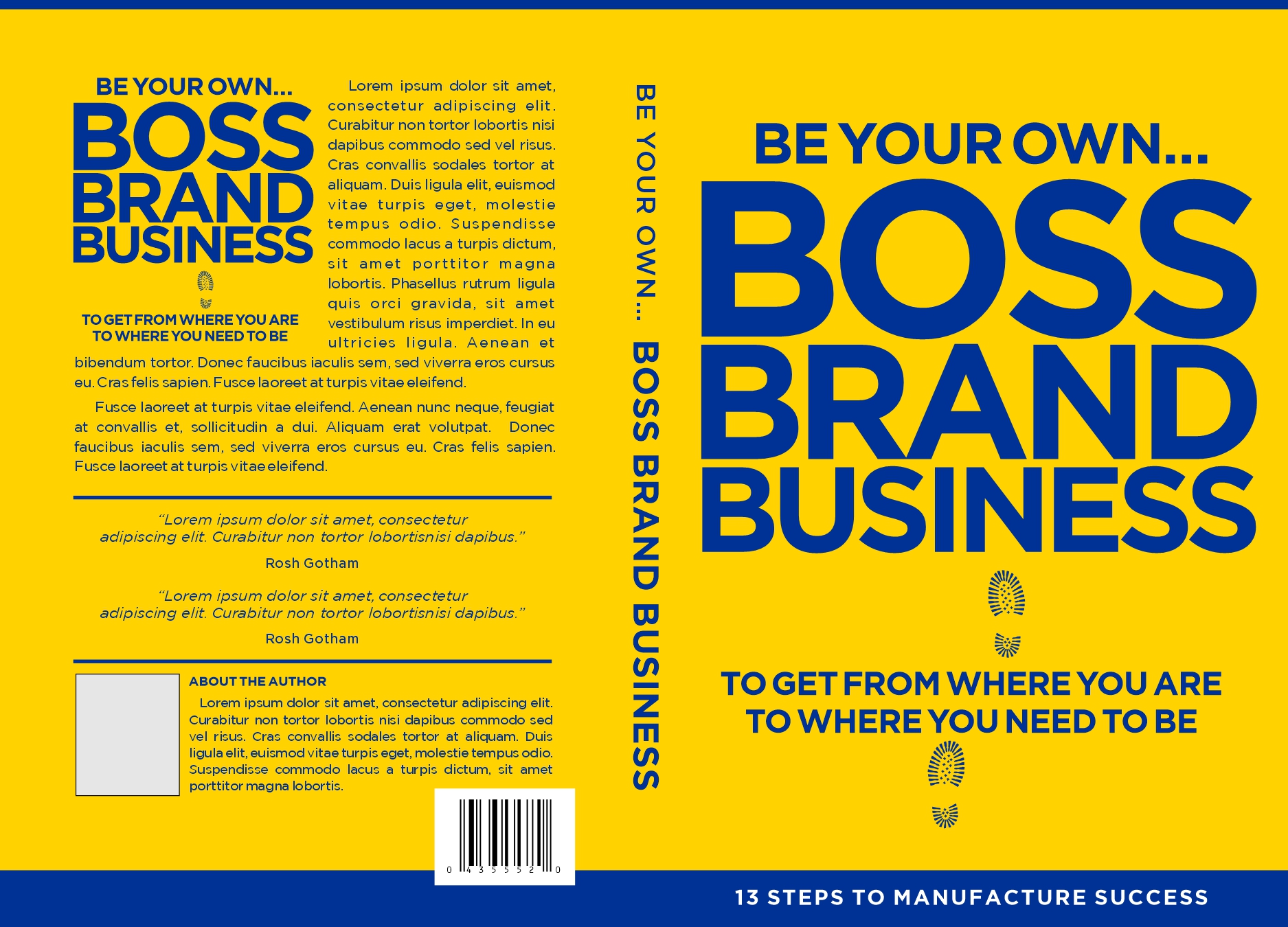 Bold, Serious, Leadership Book Cover Design for a Company by DesignART ...