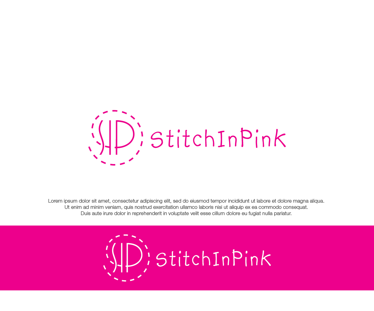 Logo Design for StitchInPink by dzine studios | Design #25109526