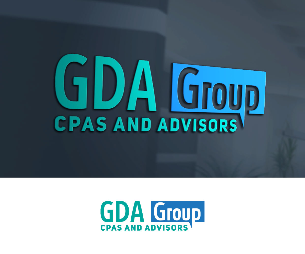 Logo Design for Logo: GDA | Firm Name: GDA Group | Tagline: CPAs and ...