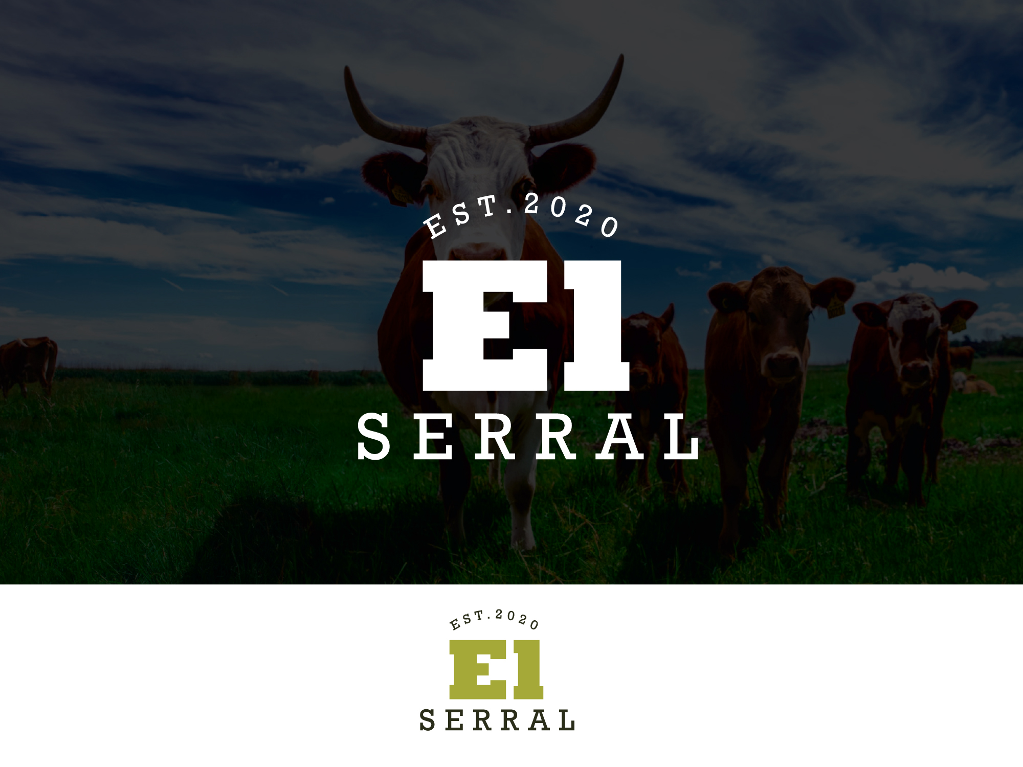Modern, Professional, Livestock Logo Design for El Serral by Paras Bali ...