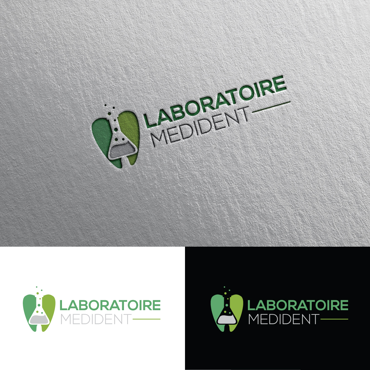 Logo Design for LABORATOIRE MEDIDENT by Rii | Design #25121409