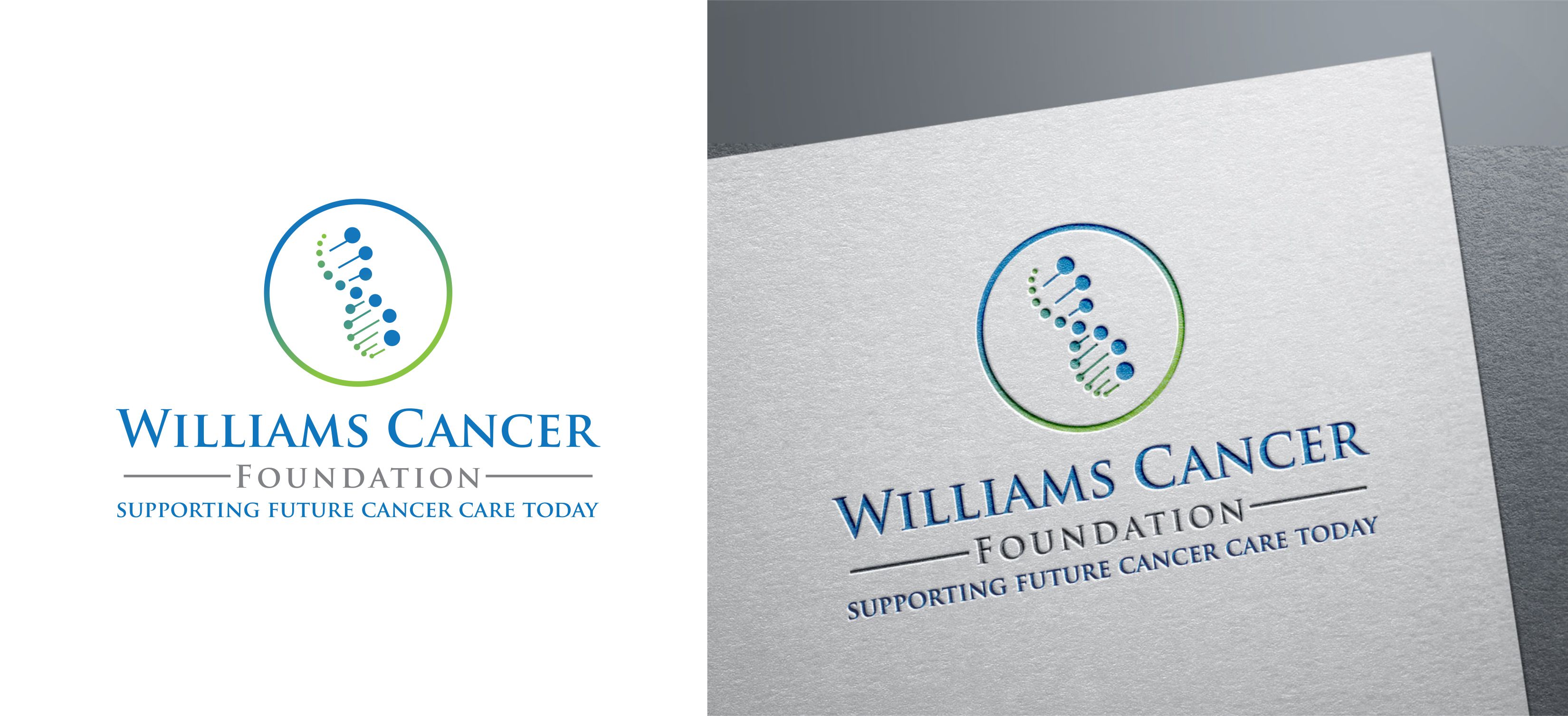 Logo Design for Williams Cancer Foundation "Supporting Future Cancer ...