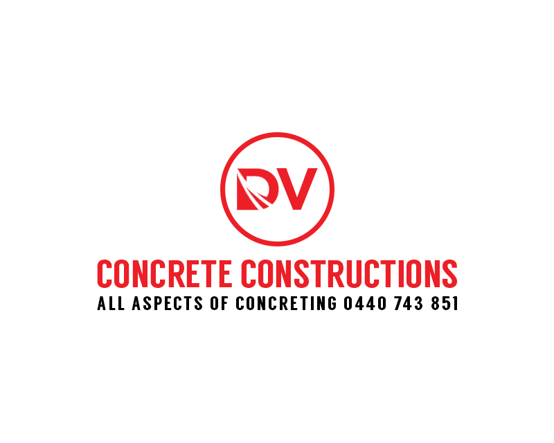 Bold, Serious Logo Design for DV Concrete Constructions All Aspects of ...
