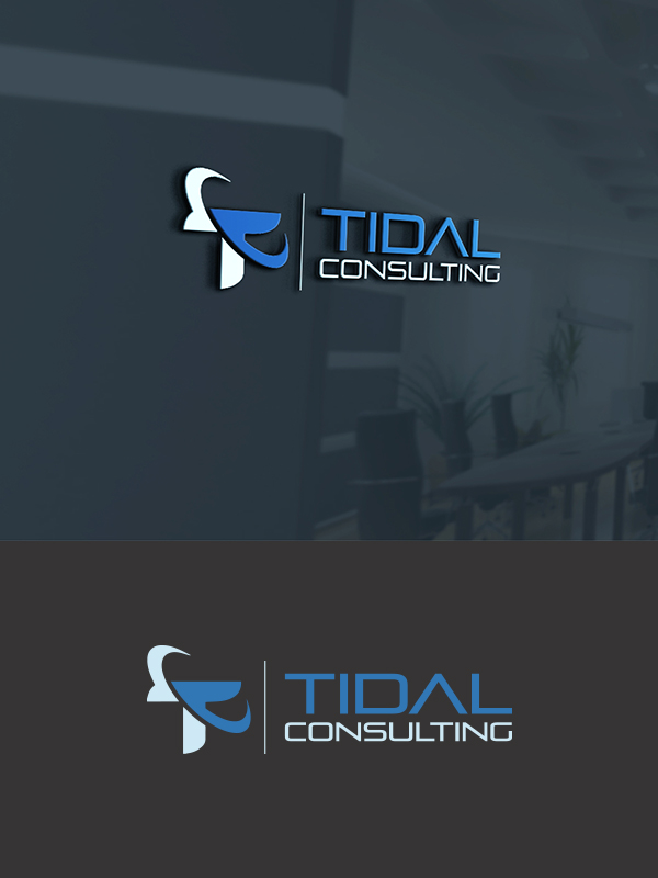 Serious, Bold, Sales Logo Design for TIDAL CONSULTING by Jeena Designs ...
