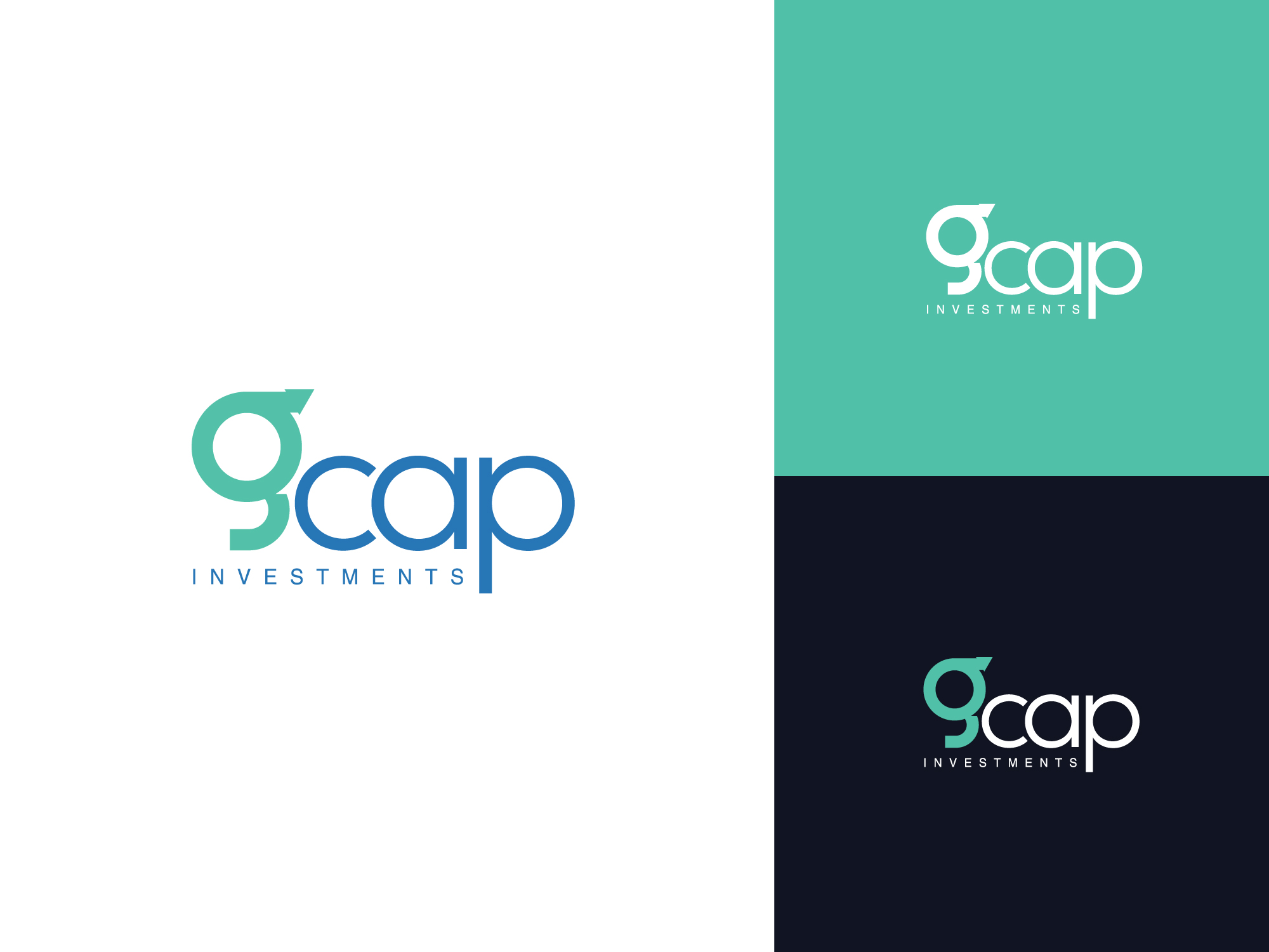 Bold, Modern Logo Design for Gcap Investments by Paras Bali | Design ...