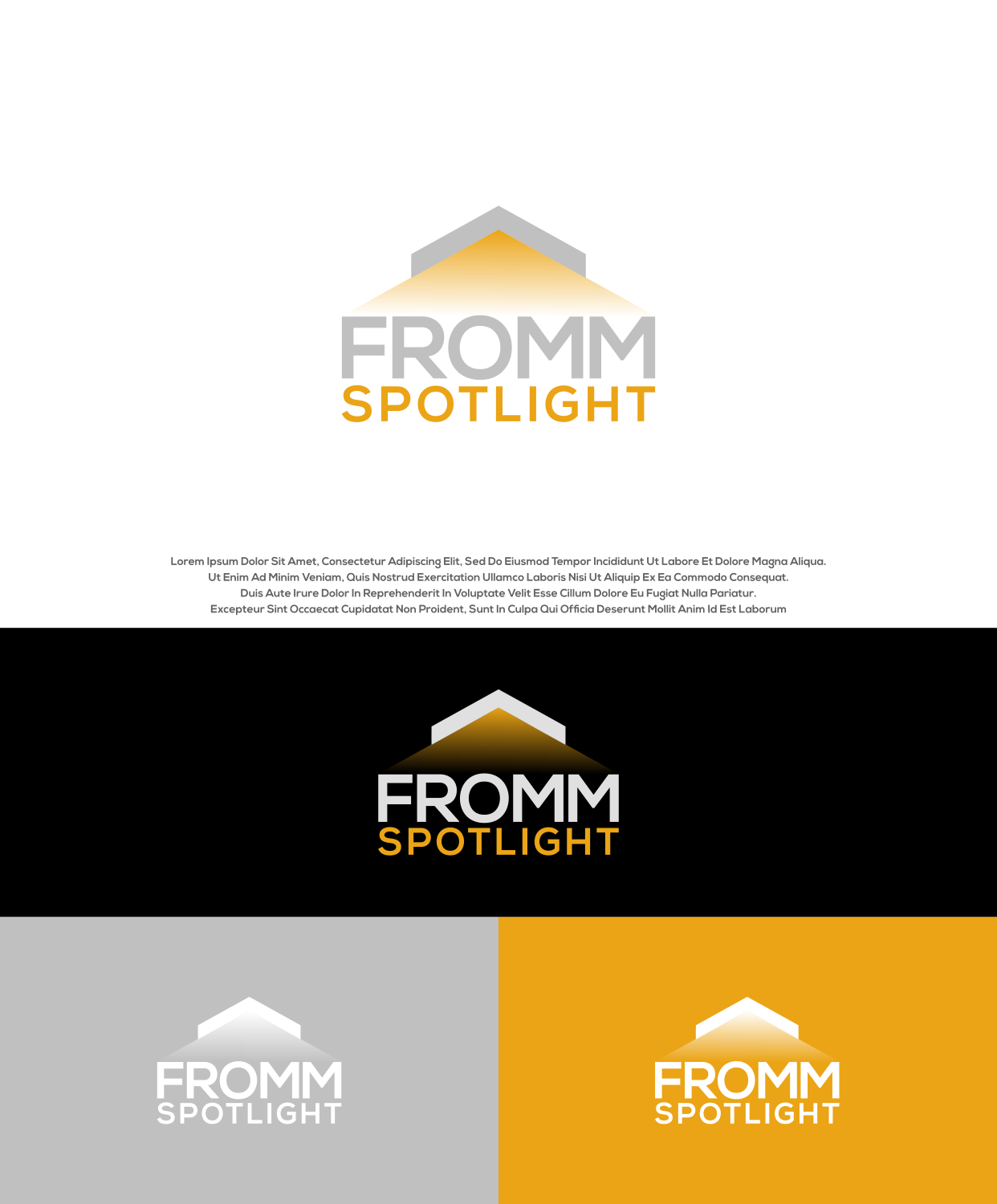 Bold, Playful Logo Design for Fromm Spotlight by Aditya.DwiRama ...