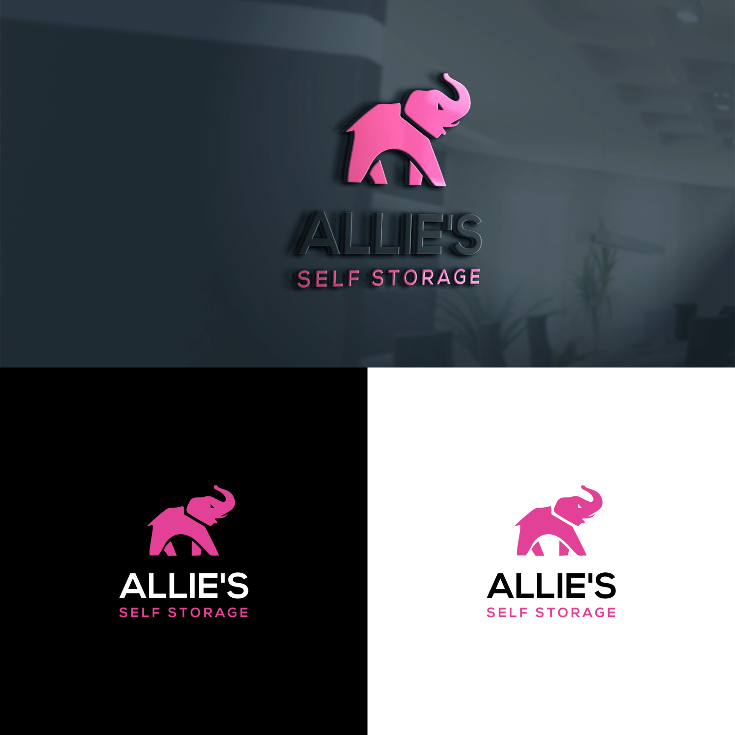 Bold, Modern, Self Storage Logo Design for Allie's Self Storage by ...