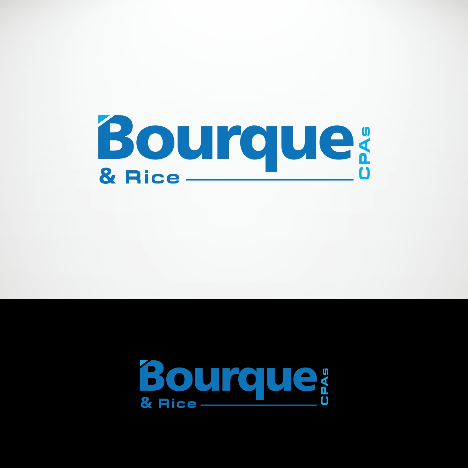 Logo Design for Bourque & Rice CPAs by B8 | Design #25158369
