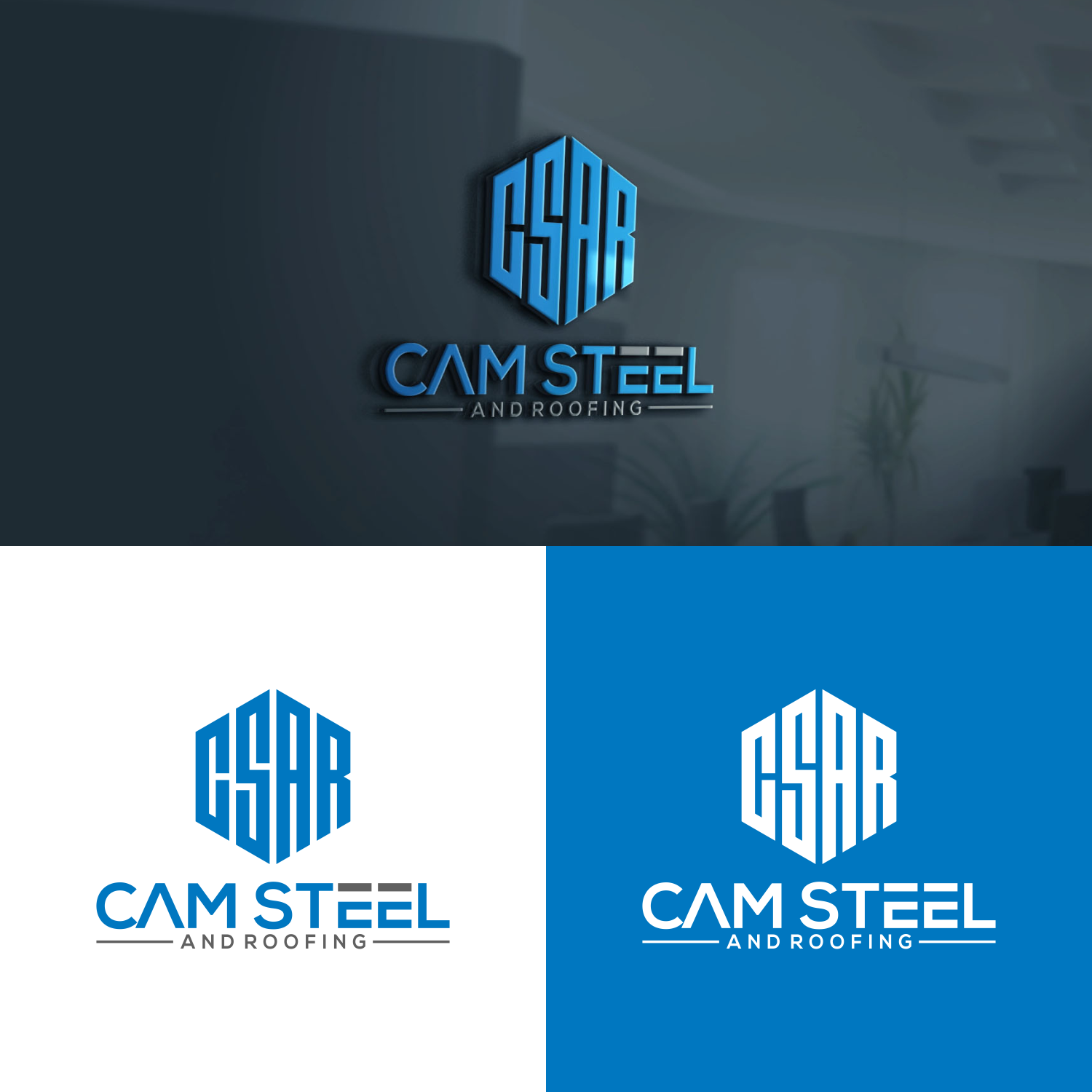 Masculine, Serious, Steel Warehousing Logo Design for Camsteel and ...