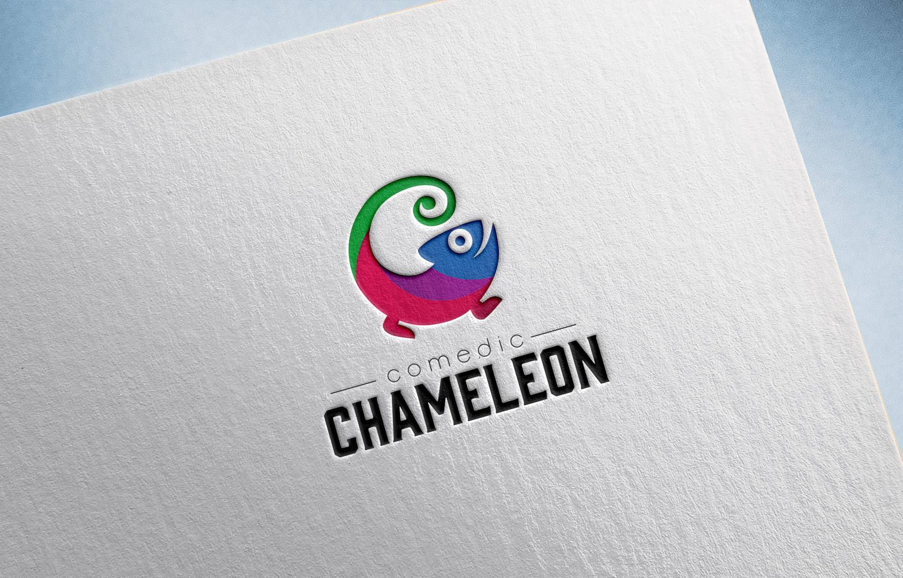 Playful, Modern Logo Design for Comedic Chameleon by SSPP | Design ...