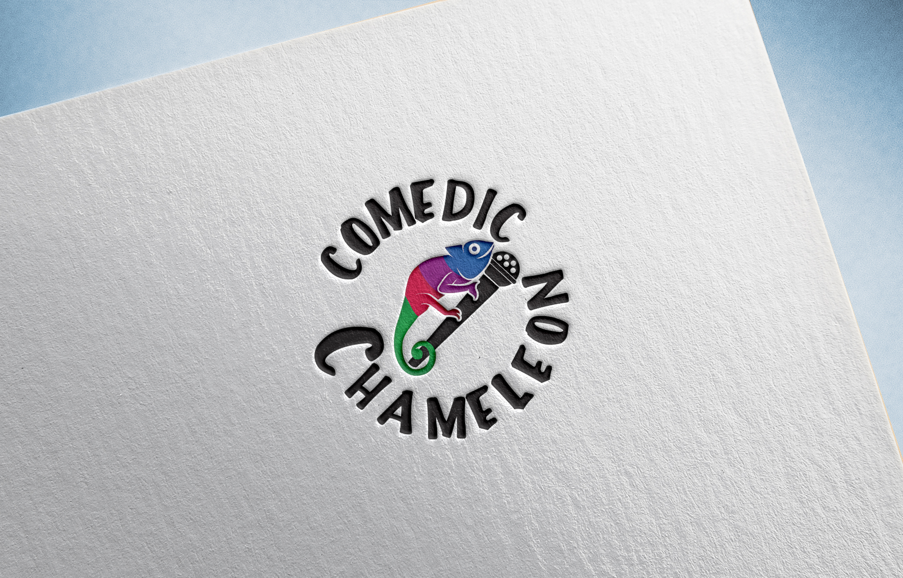 Playful, Modern Logo Design for Comedic Chameleon by SSPP | Design ...