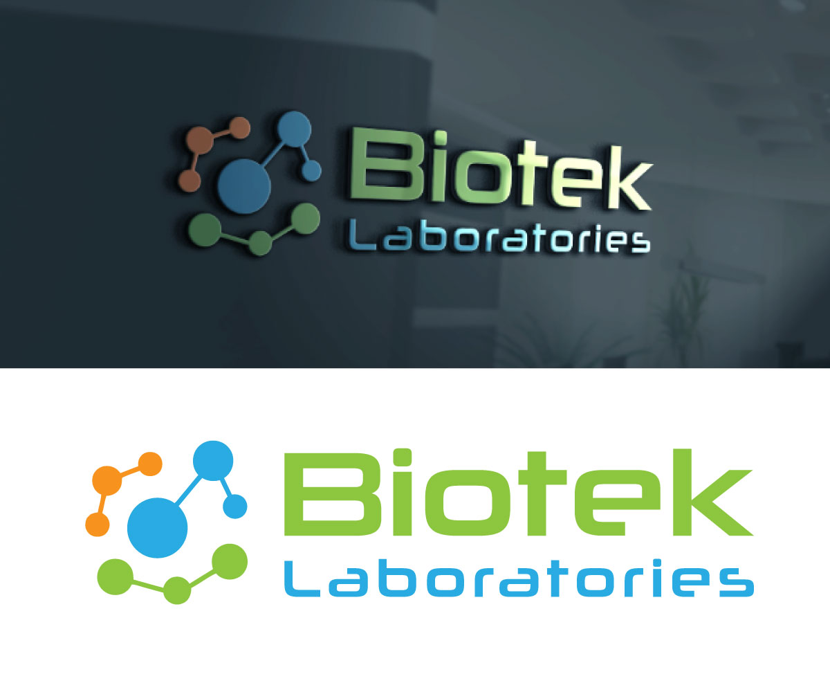 Modern, Professional, Biotechnology Logo Design for Biotek Laboratories ...