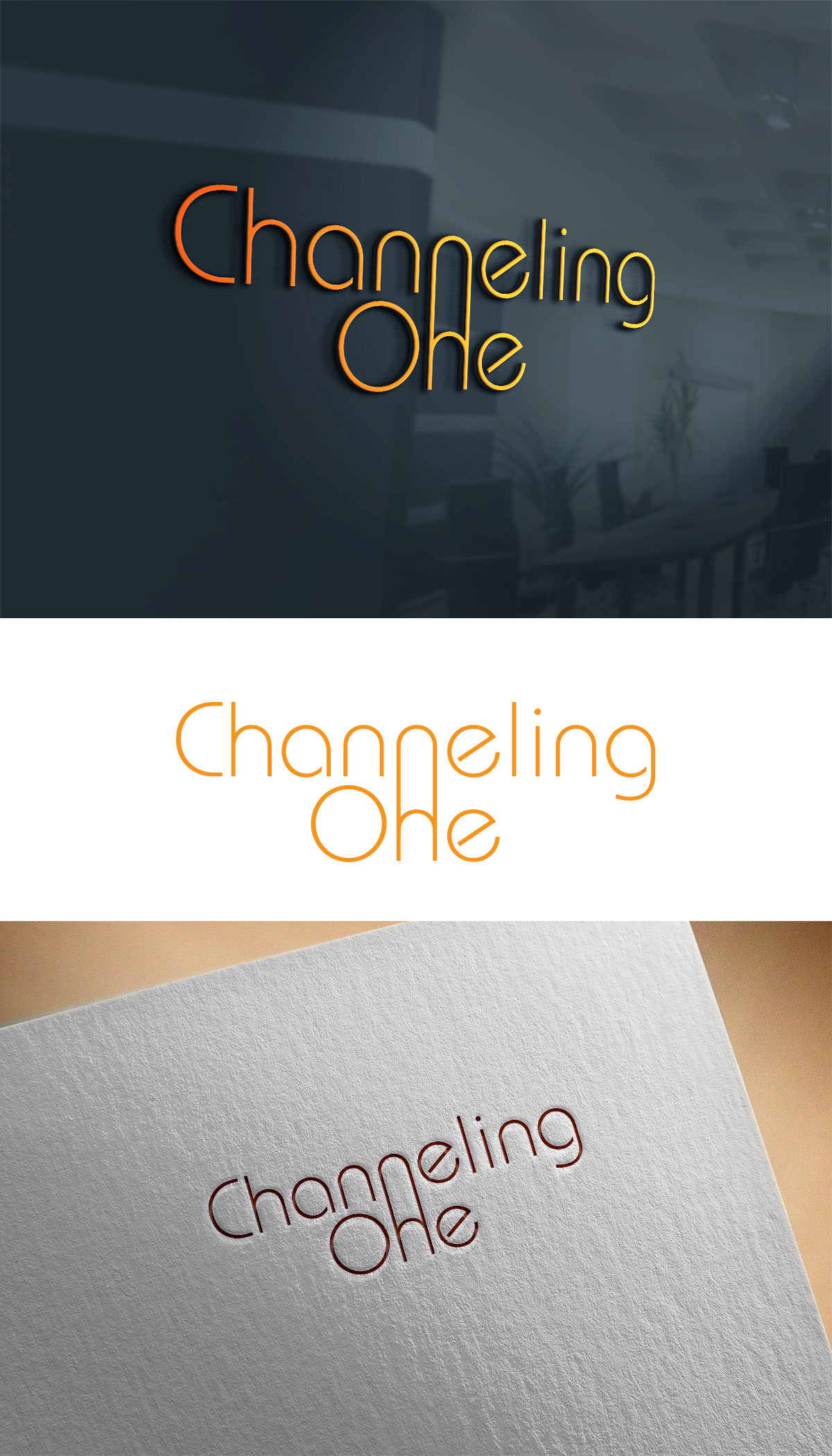 Modern, Upmarket Logo Design for Channeling One by logograph | Design ...