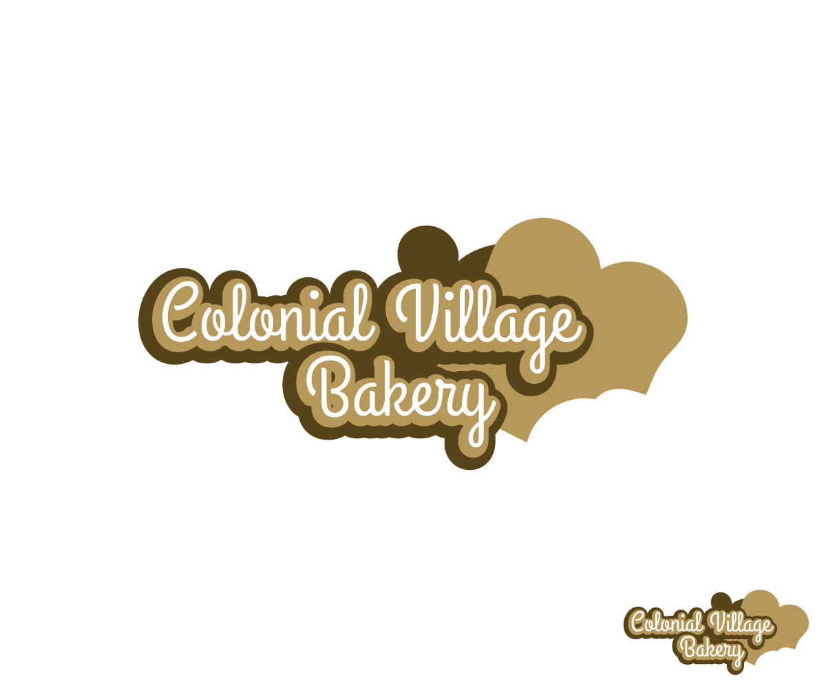 Bakery Logo Design for colonial village bakery by Dzains | Design #3047266
