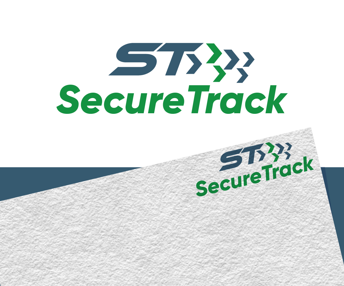 Bold, Modern, Electronic Tracking Device Logo Design for Secure Track ...