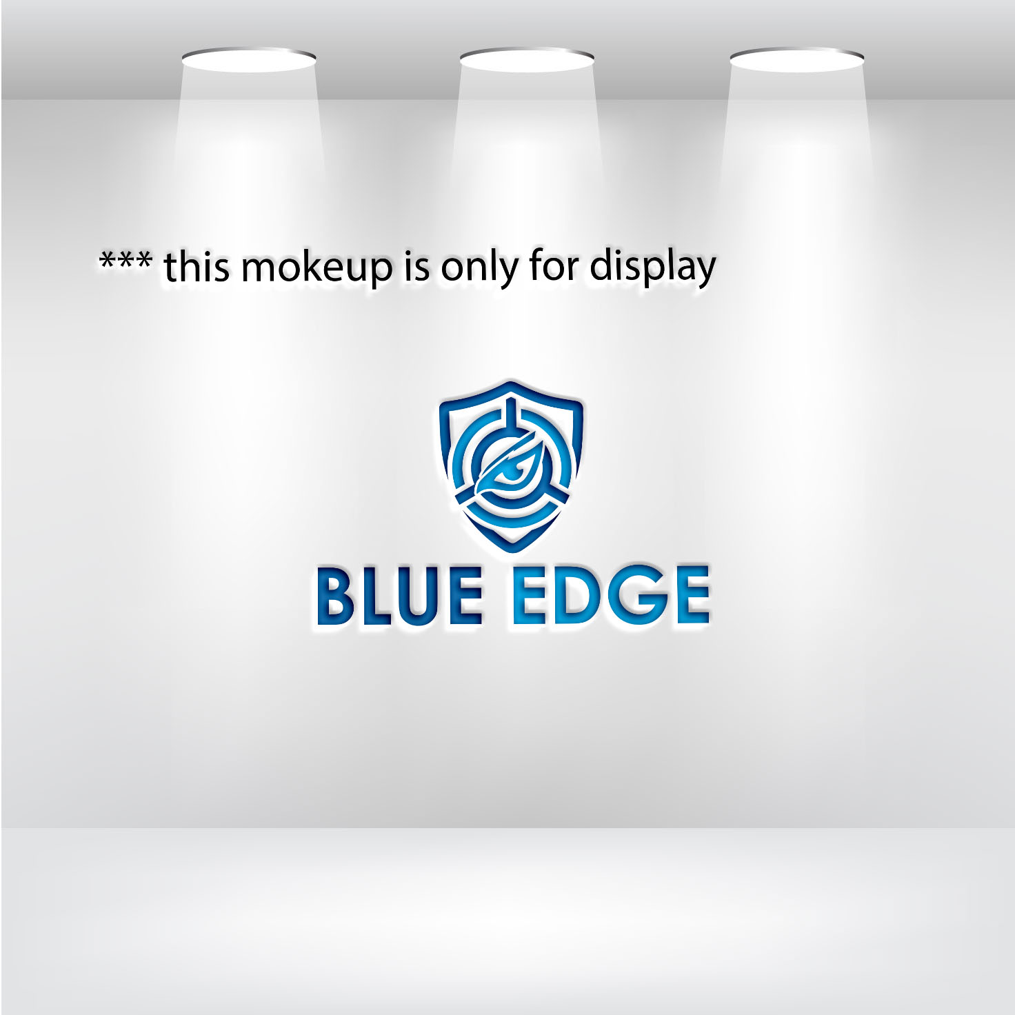 Logo Design for Blue Edge by Ochieng | Design #25232826