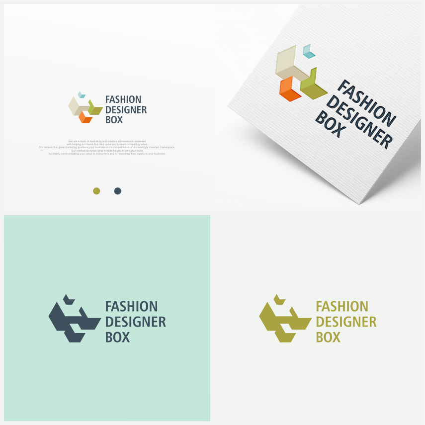 Logo Design for Fashion Designer Box by vintana | Design #25263514