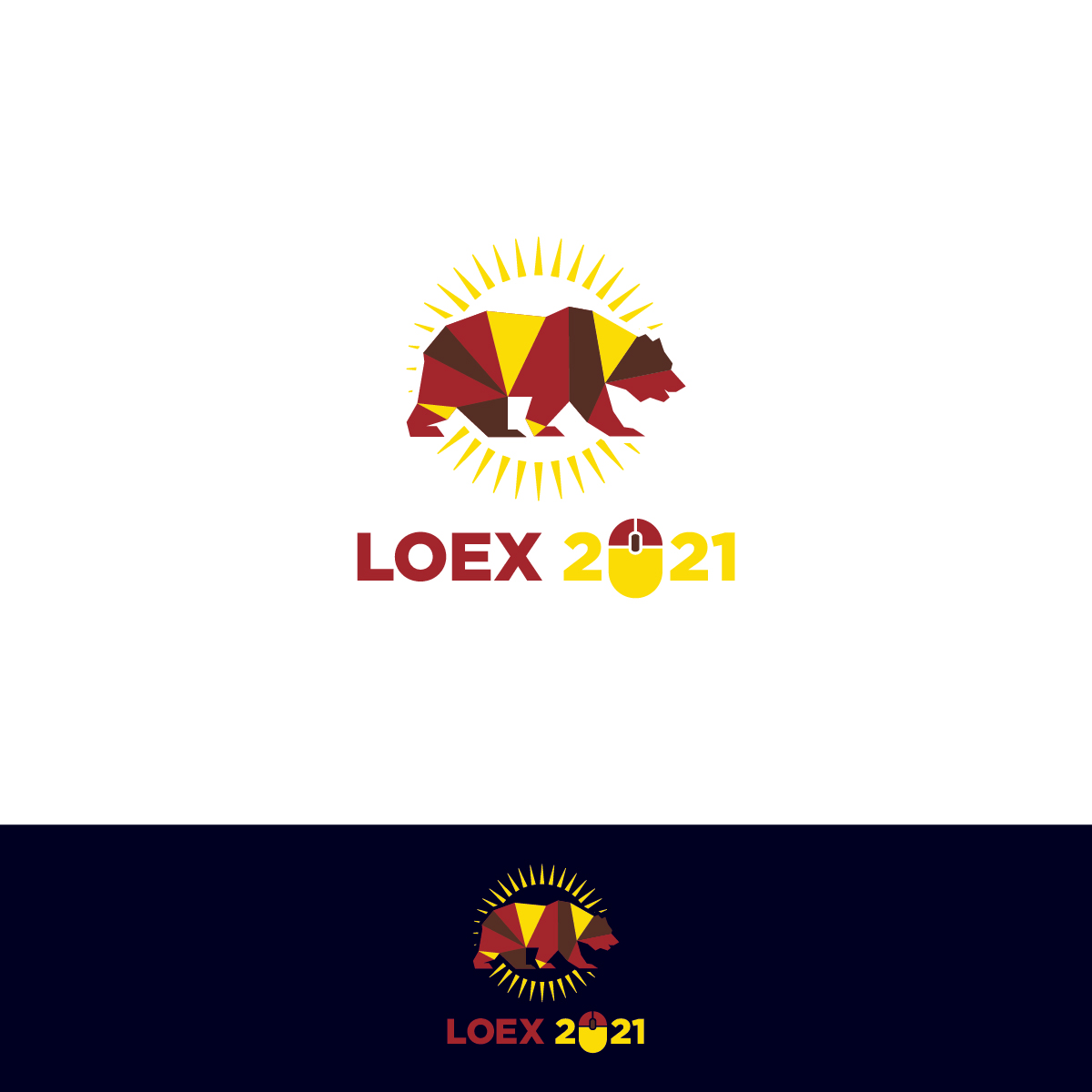 Bold, Modern, Library Logo Design for LOEX 2021 by Kreative Fingers ...