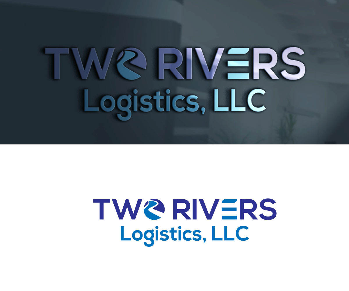 Logo Design for Probably would stack TWO RIVERS on top line and ...