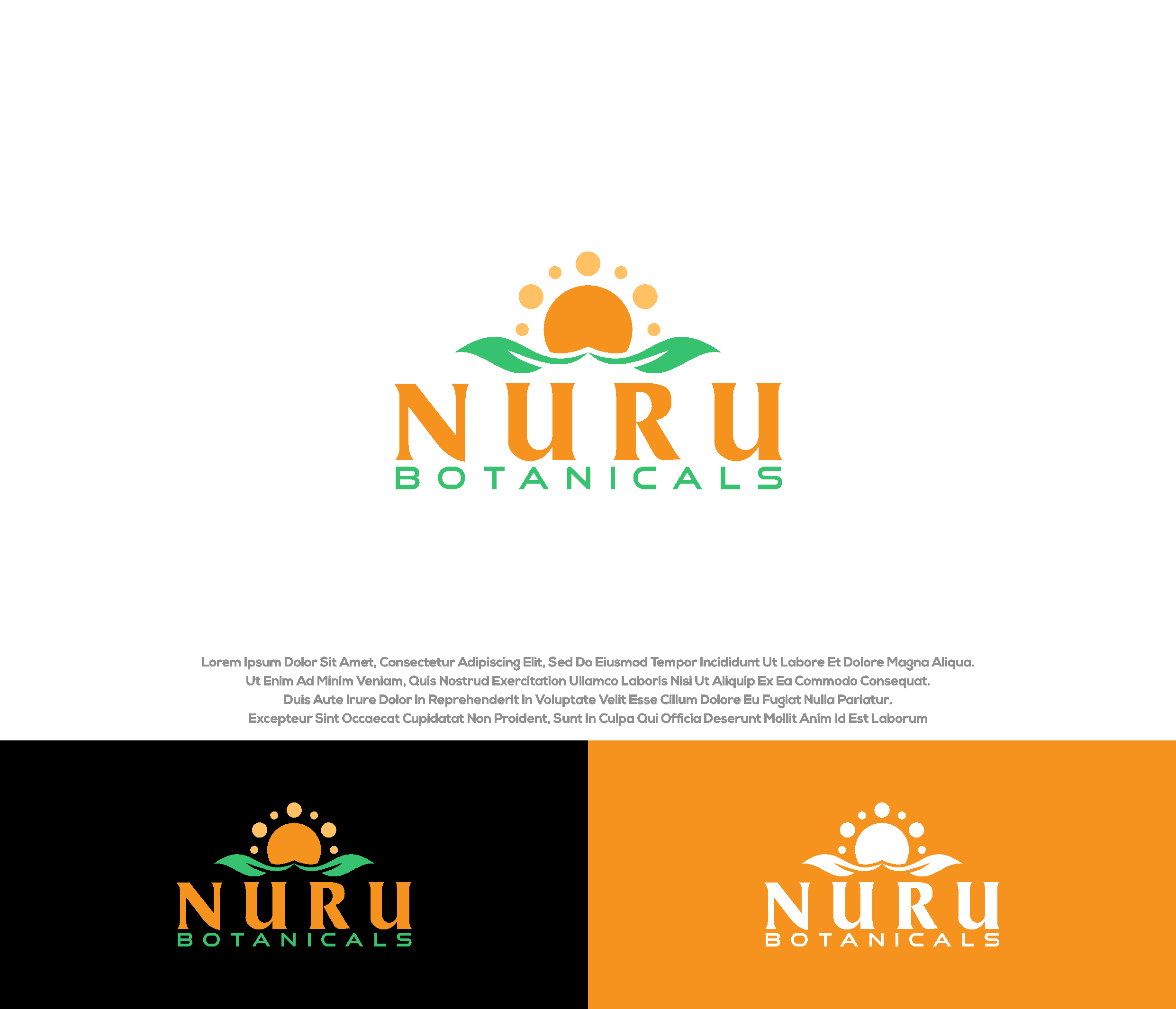 Logo Design for Nuru Botanicals by Aditya.DwiRama | Design #25295711