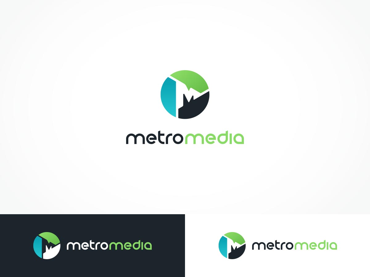 Modern, Professional, Video Production Logo Design for "Metro Media ...