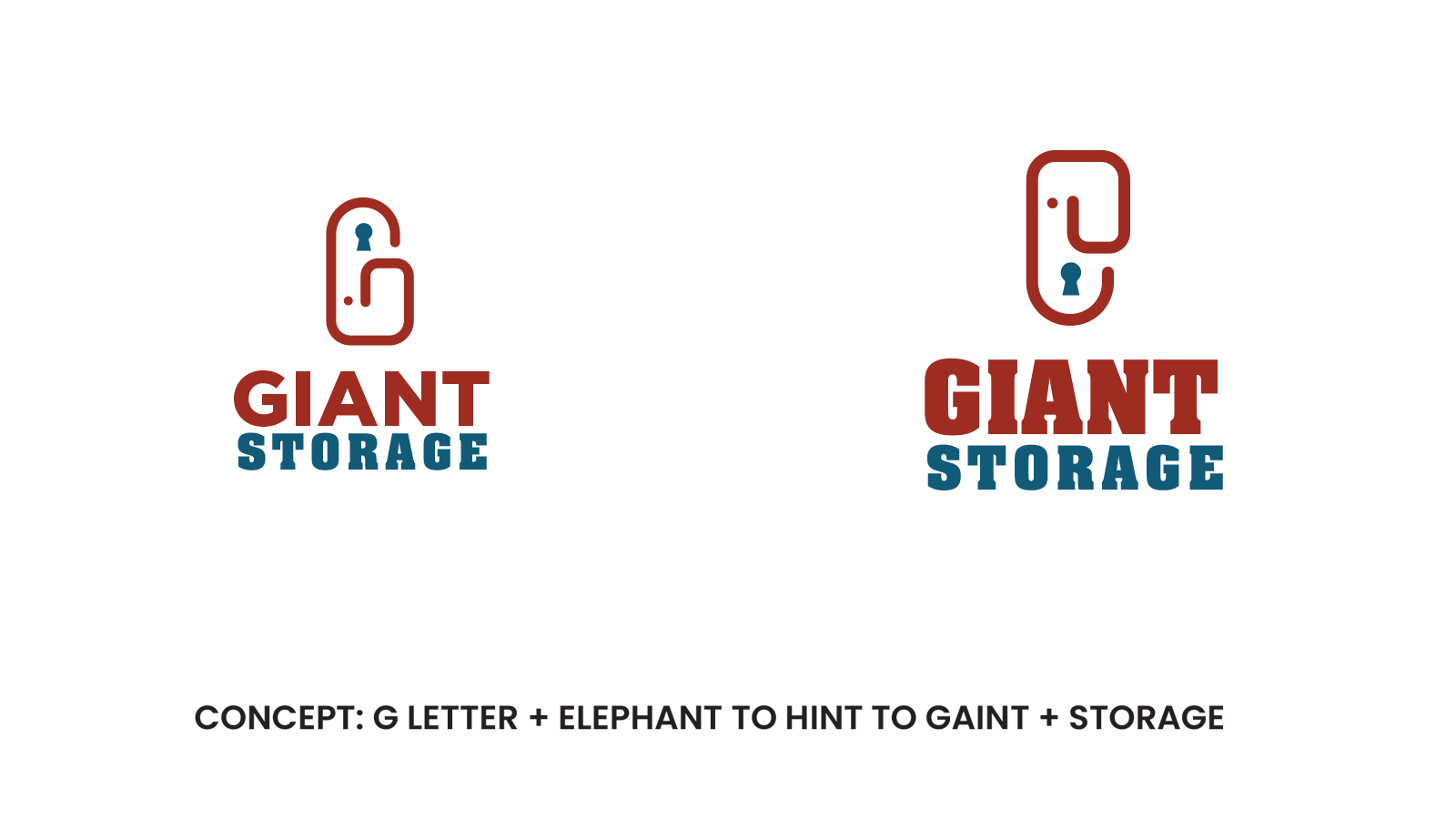 Bold, Playful, Self Storage Logo Design for Giant Storage by ...