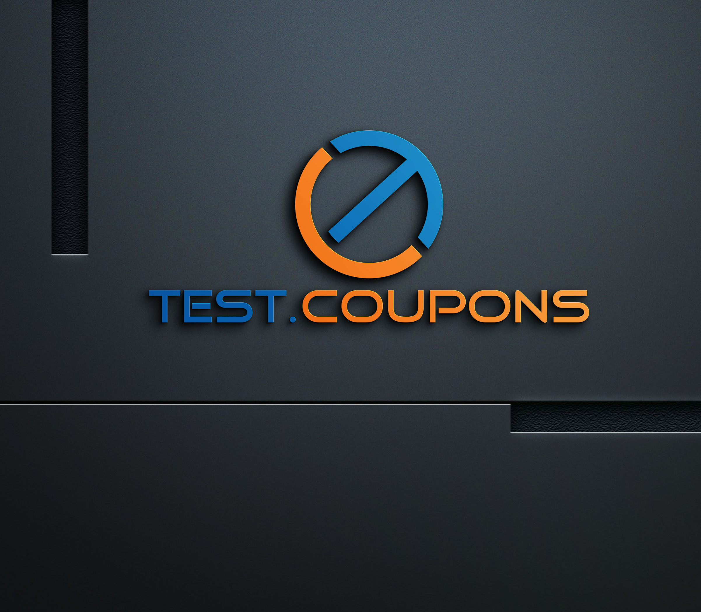 Modern, Professional Logo Design for WWW.TEST.COUPONS or HTTP://TEST ...