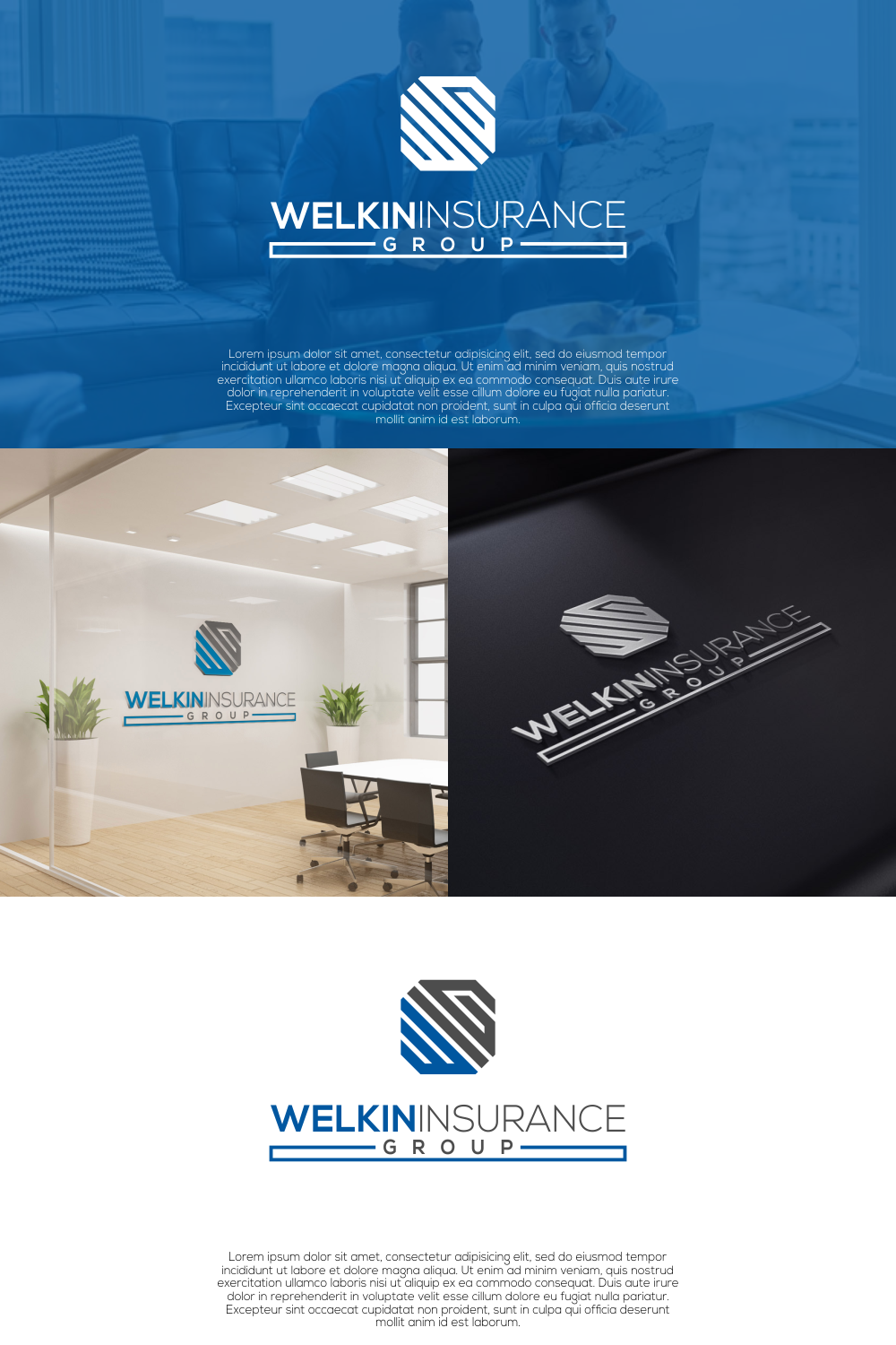 Logo Design for Welkin Insurance Group by untung bertubi-tubi | Design ...