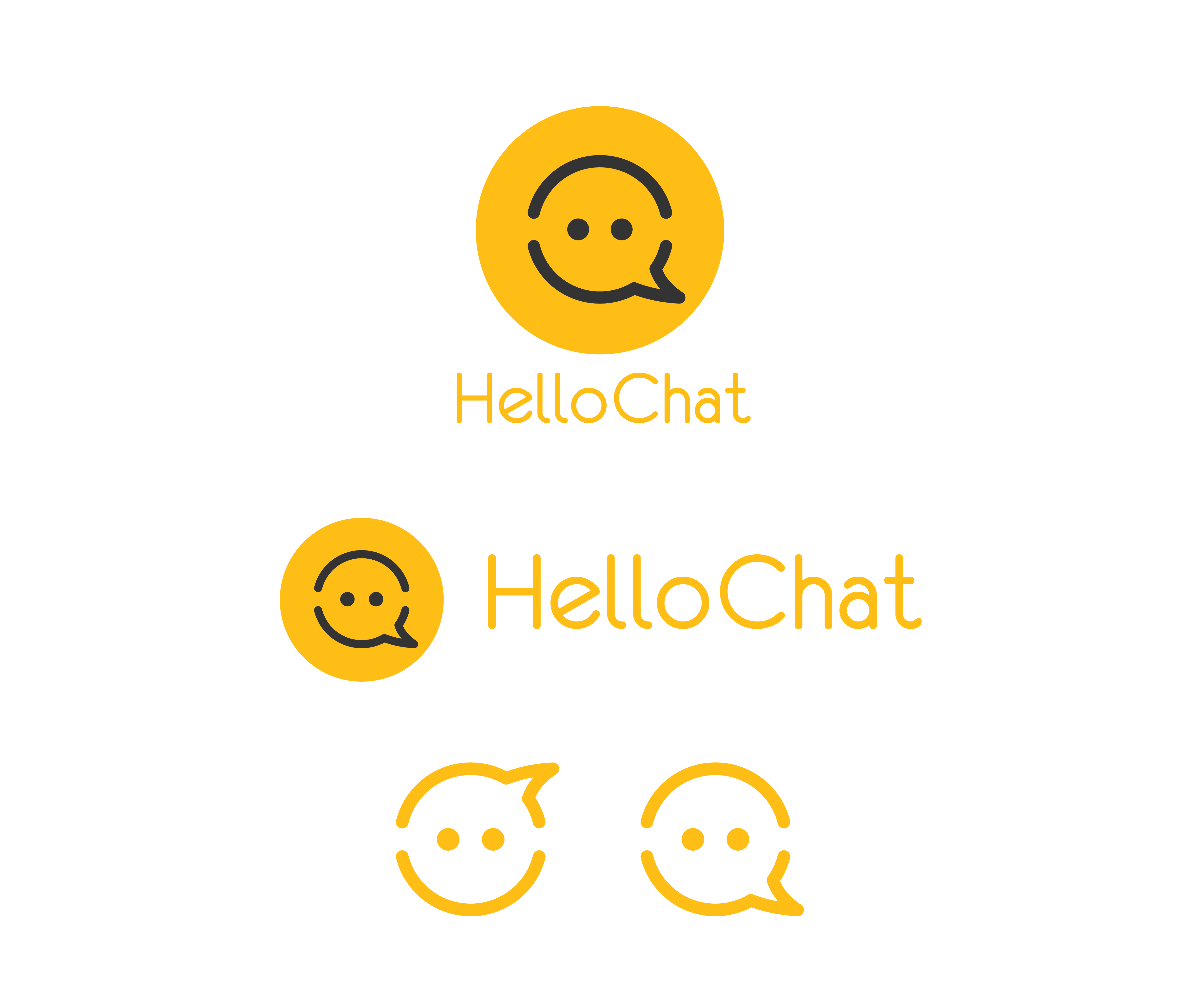 Logo Design for HelloChat by kimcam | Design #25425575