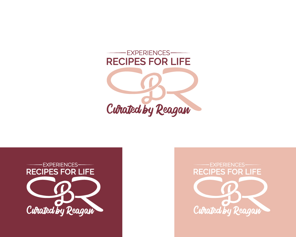 Playful, Modern Logo Design for Curated by Reagan (Recipes for Life ...