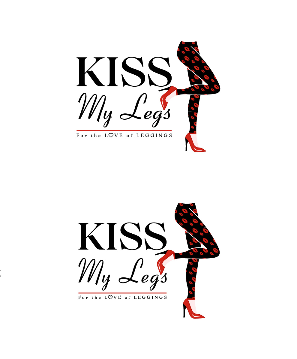 Modern, Professional Logo Design for KISS My Legs For The Love Of ...