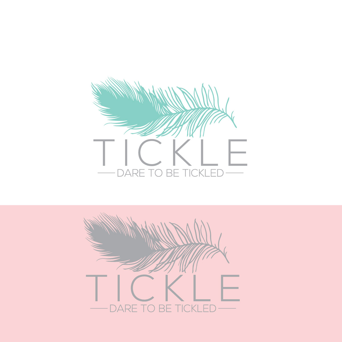 Elegant, Upmarket Logo Design for Tickle Tattle with slogan "Dare to Be ...