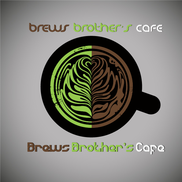 Professional, Colorful, Cafe Logo Design for Brews Brother's Cafe by ...