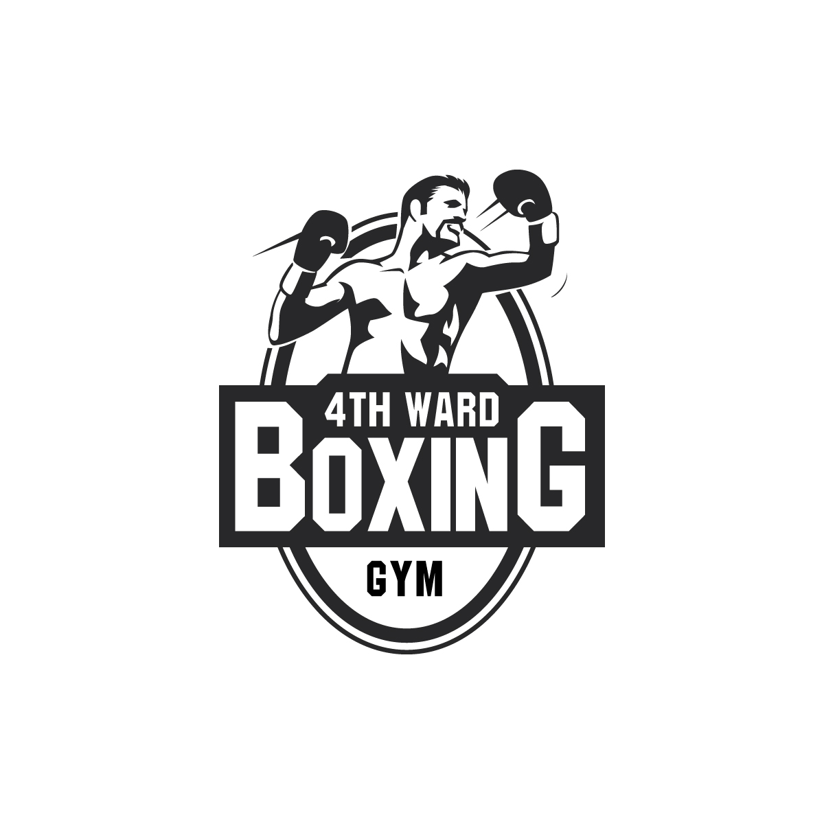 Bold, Serious, Fight Logo Design for 4th Ward Boxing Gym by Kreative ...