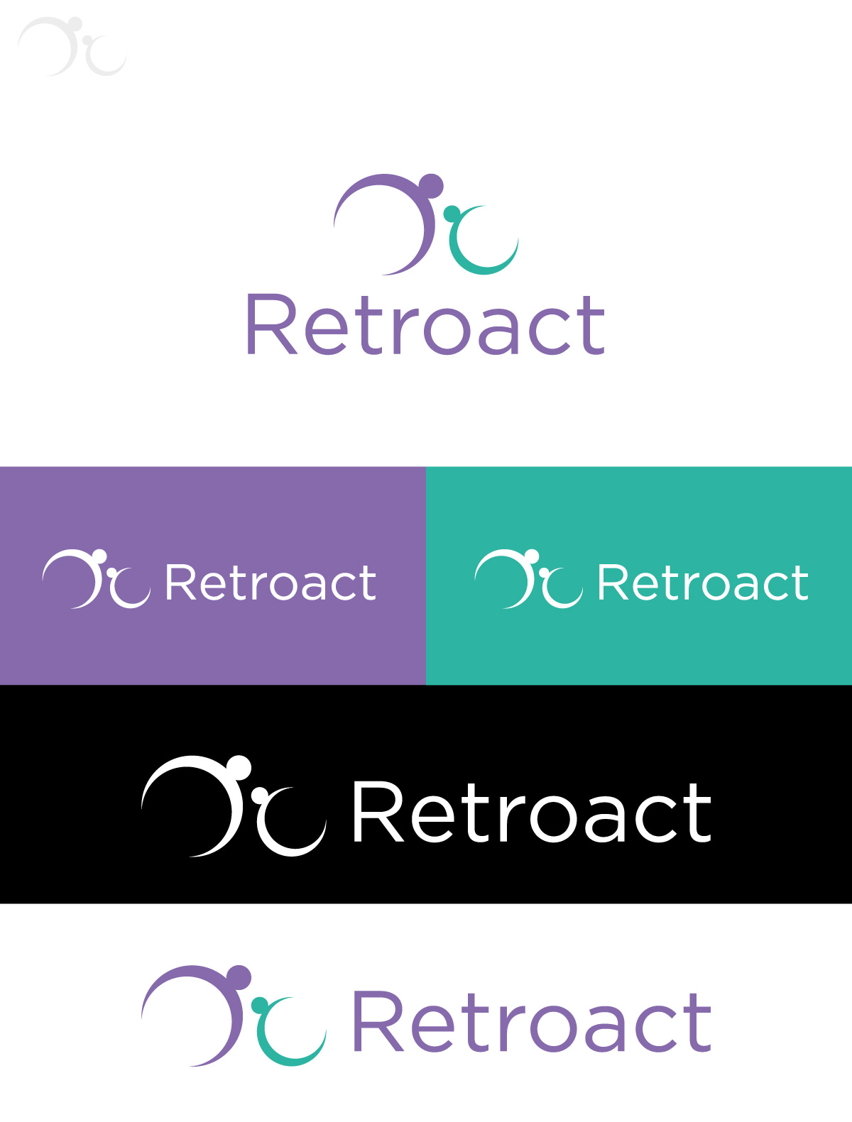 Modern, Upmarket, Life Coaching Logo Design for Retroact by SpaGGy ...