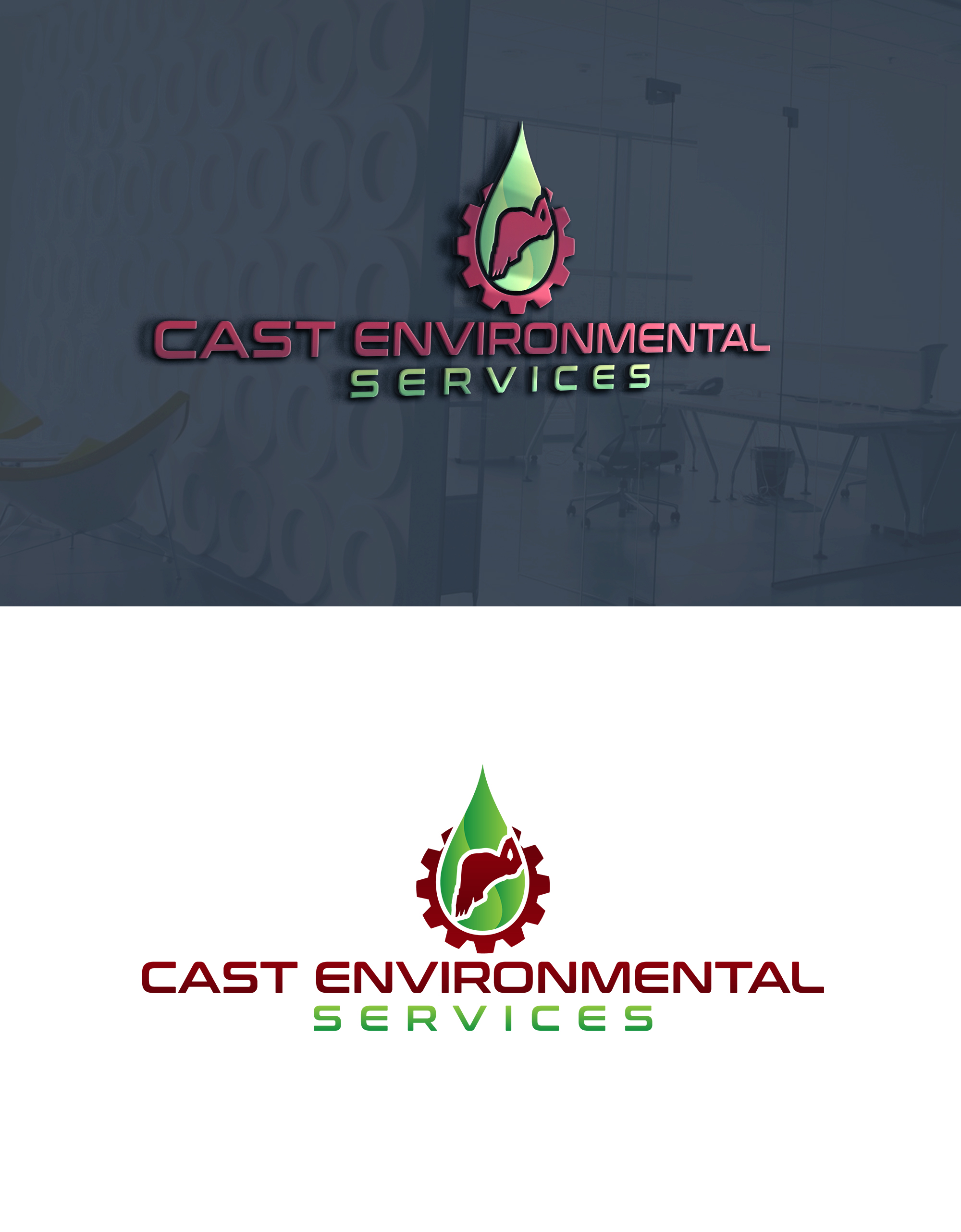Professional, Serious, Waste Management Logo Design for Cast ...