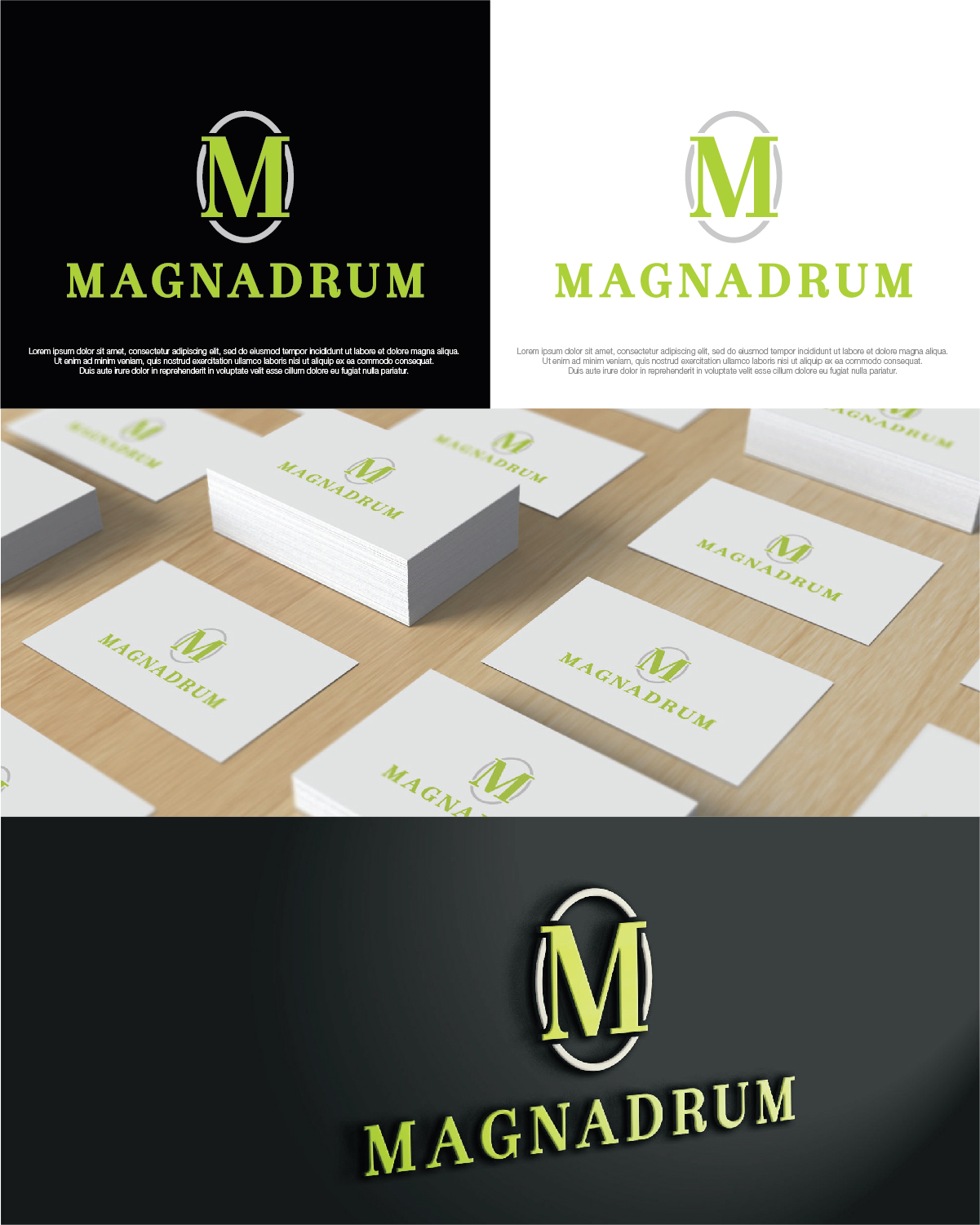 Professional, Masculine, Recycling Logo Design for MAGNADRUM or ...