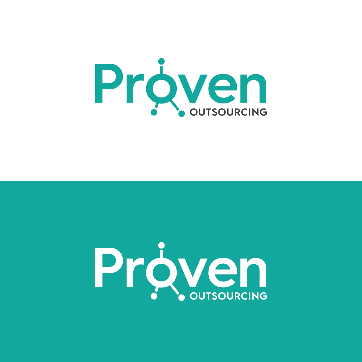 Logo Design for Proven Outsourcing by uandbdeziner | Design #25449920