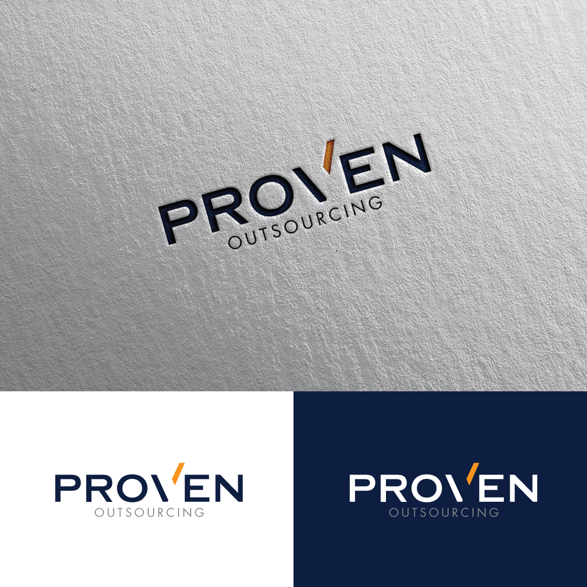 Logo Design for Proven Outsourcing by Rii | Design #25404970