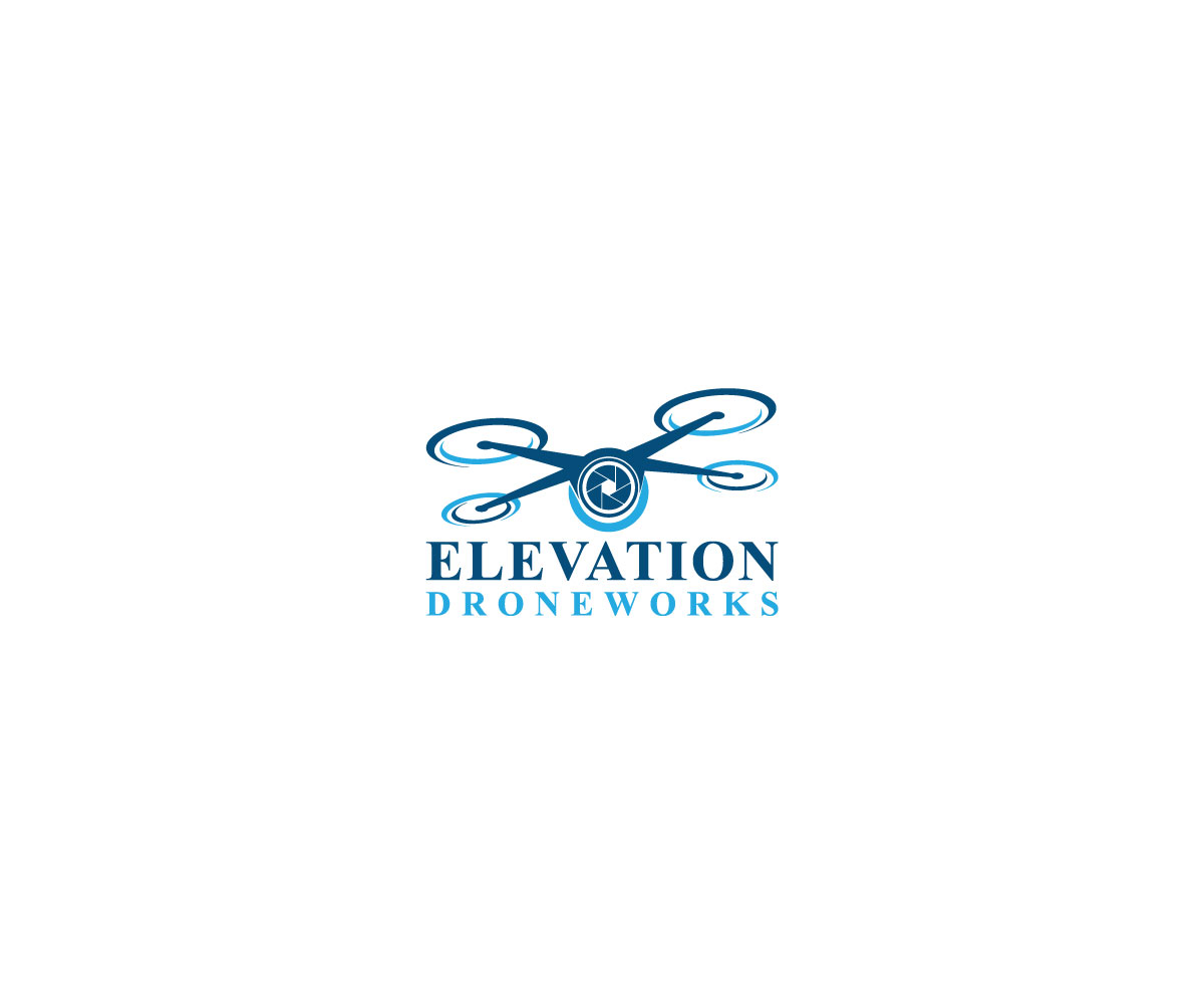 Bold, Serious Logo Design for Elevation Droneworks by Jhon Robert | Design #25405521