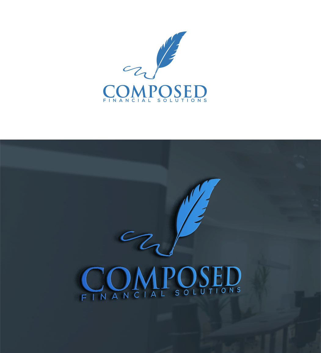 Professional, Serious, Financial Planning Logo Design for Composed ...