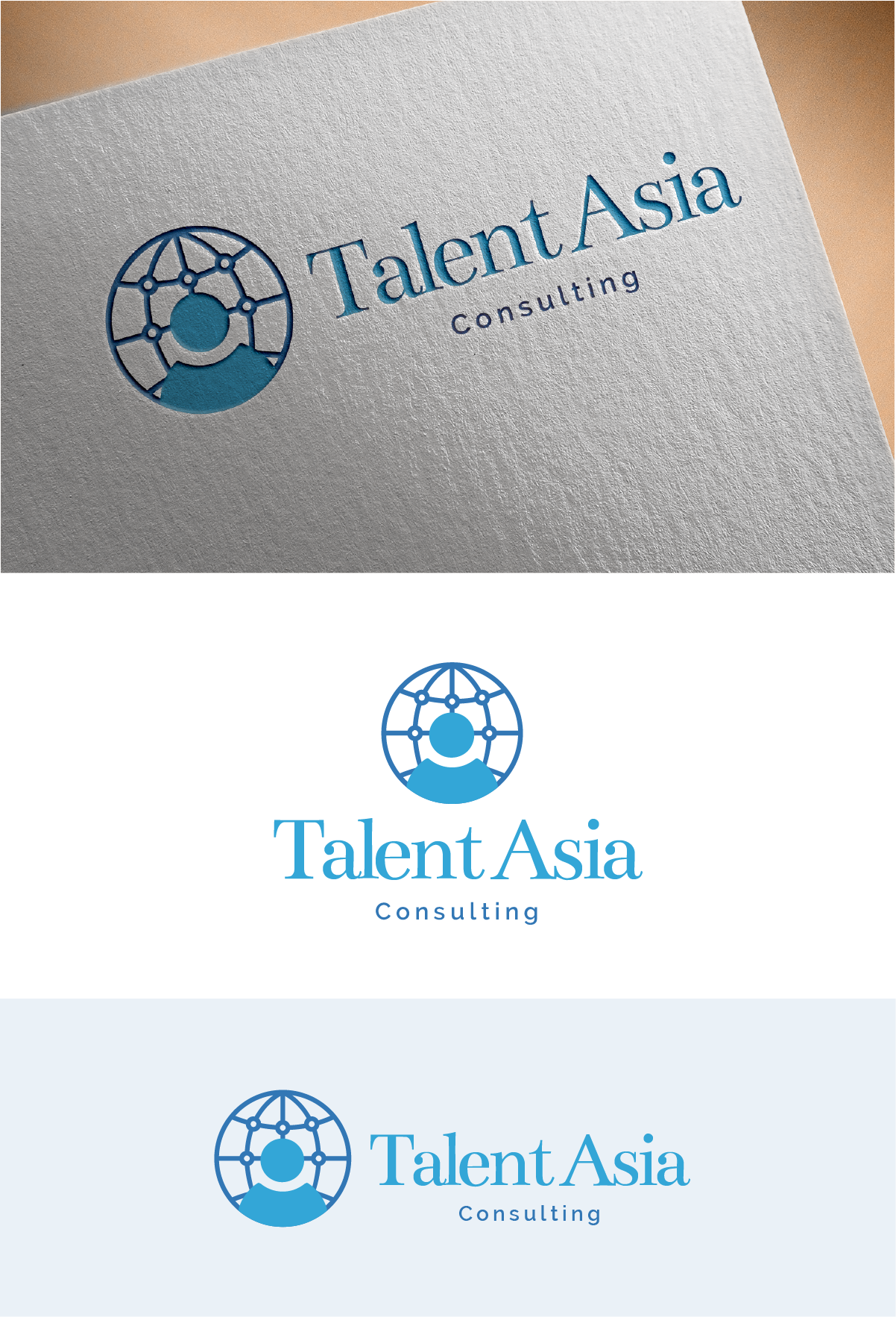 Modern, Upmarket Logo Design for Talent Asia Consulting by The Seventh ...