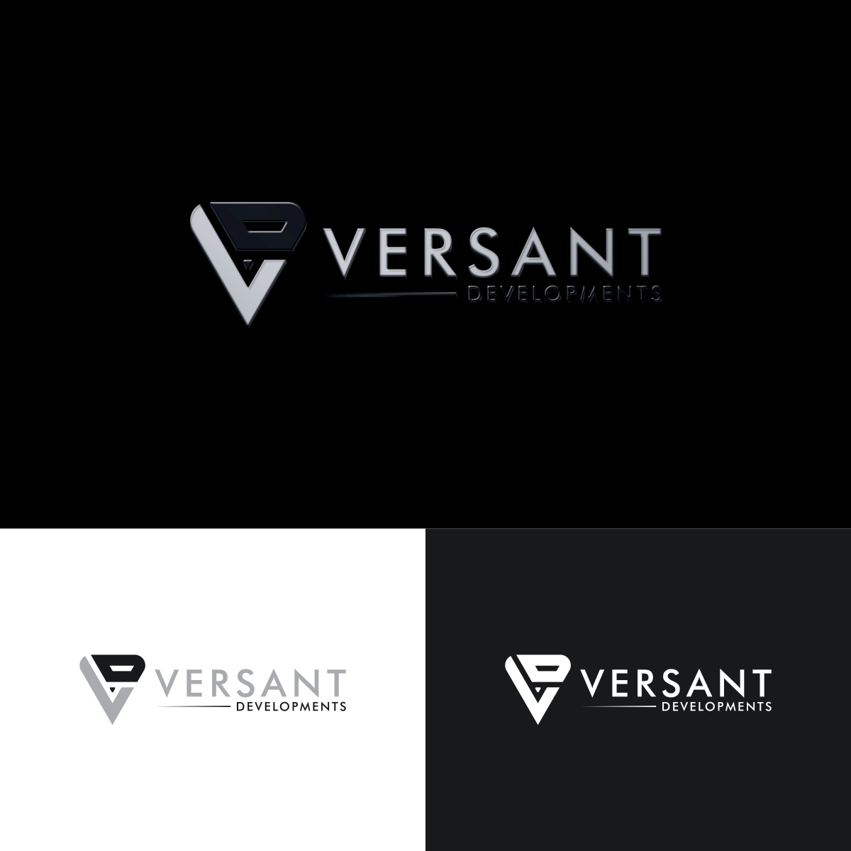 Elegant, Serious, Real Estate Development Logo Design for Versant ...