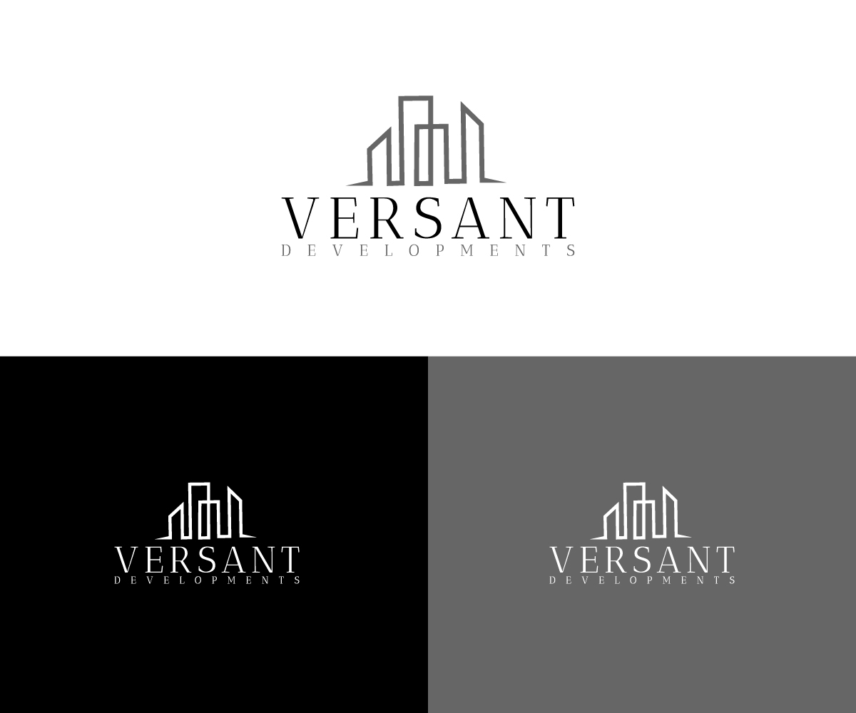 Elegant, Serious, Real Estate Development Logo Design for Versant ...