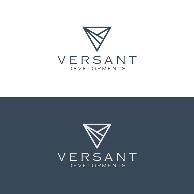 Elegant, Serious, Real Estate Development Logo Design for Versant ...