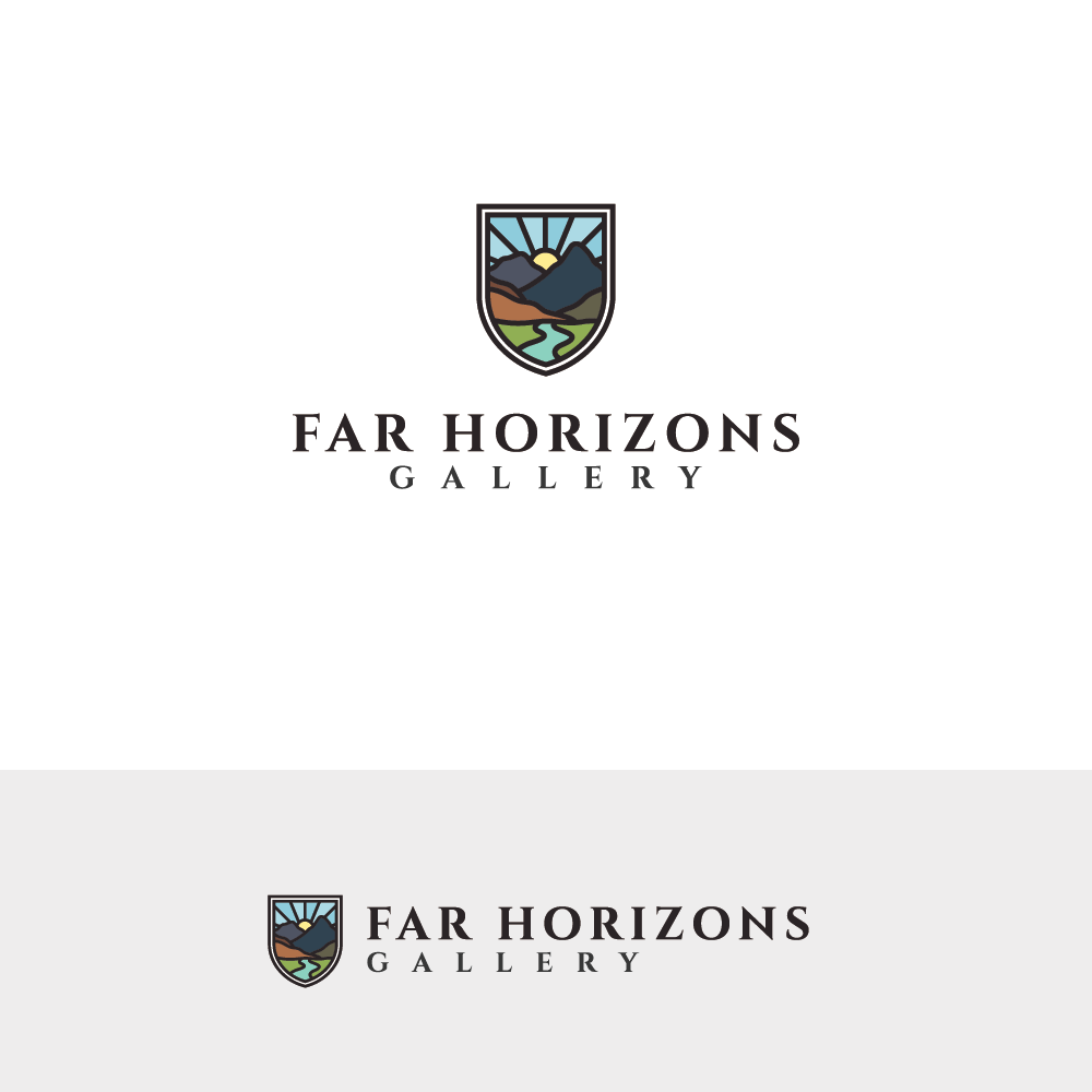 Elegant, Professional Logo Design for Far Horizons Gallery by ...